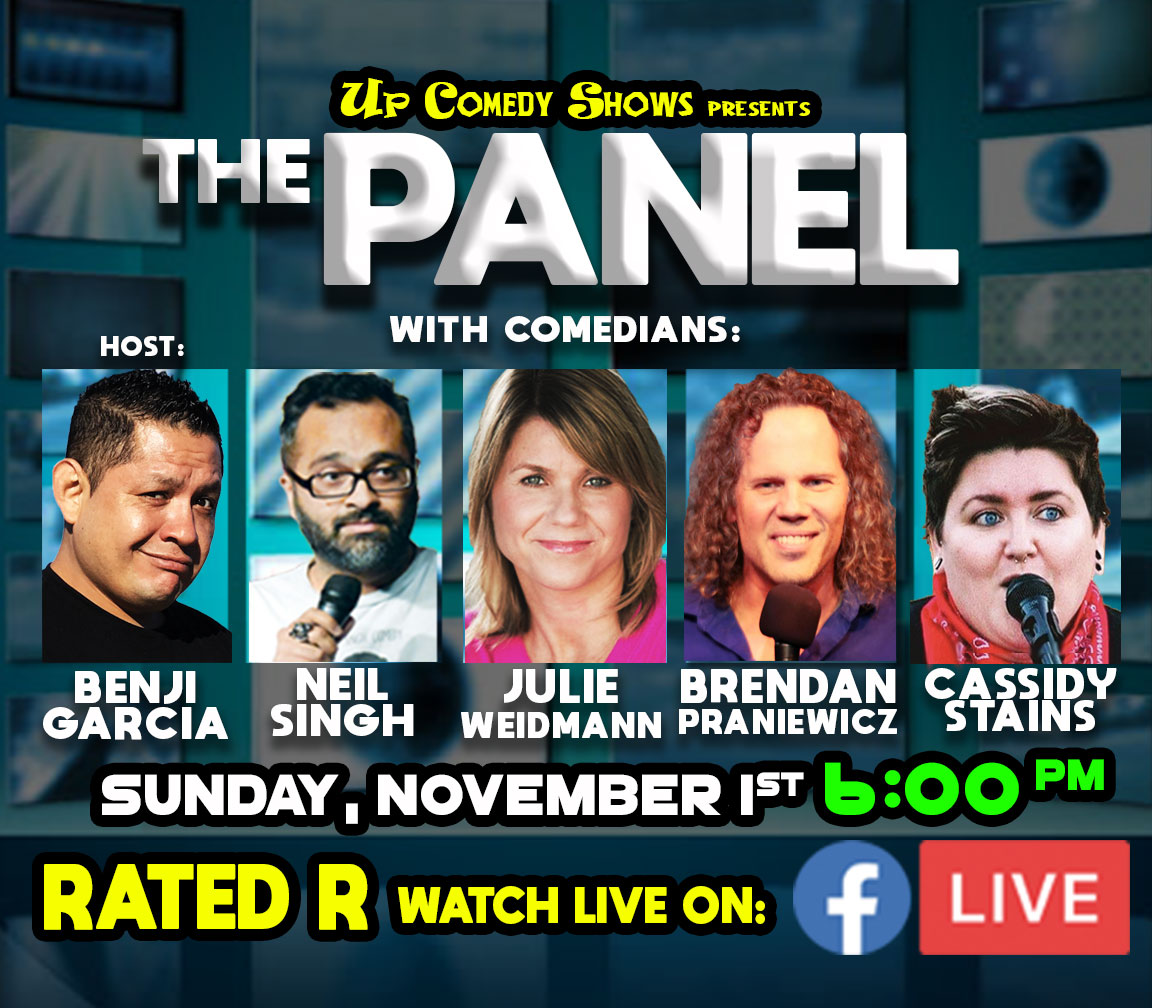 PAST WEBSHOWS: The Panel Comedy Show – 11/1 @ 6pm